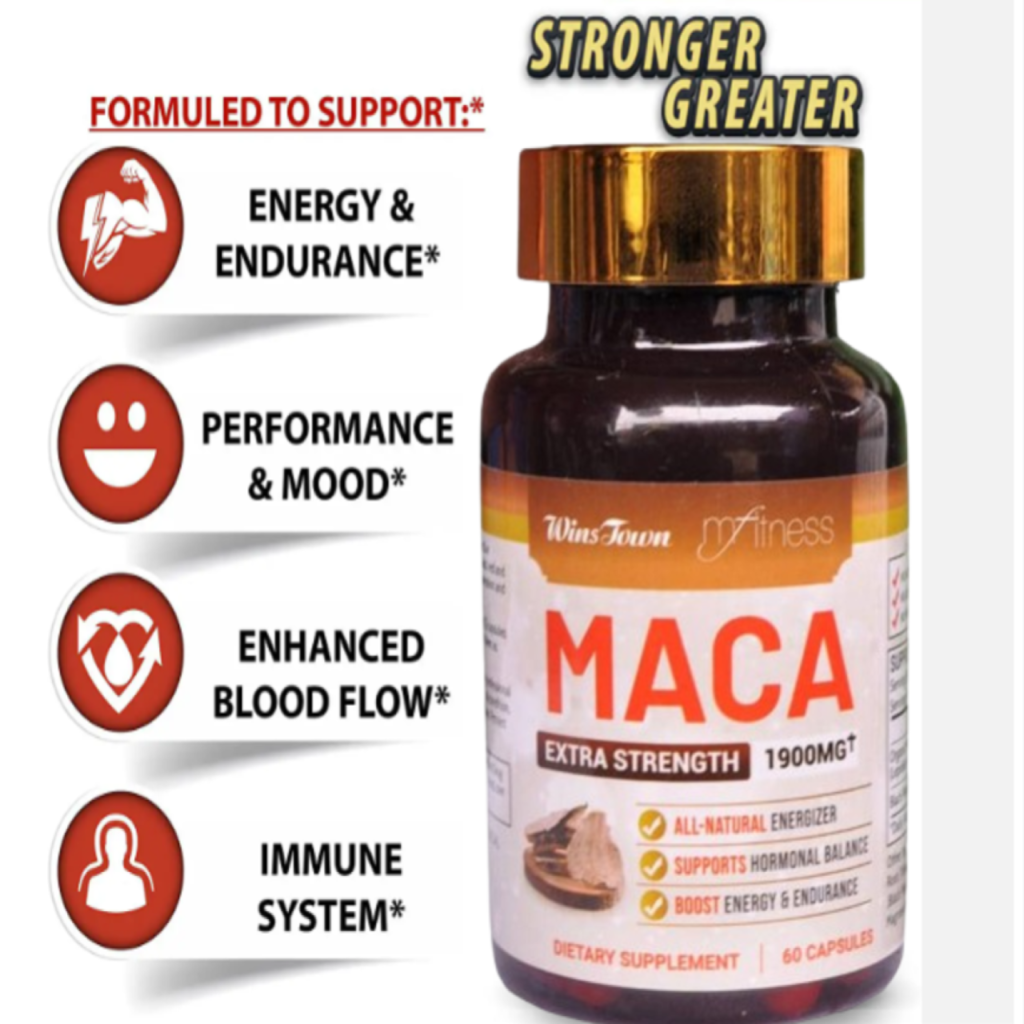 EXTRA STRENGTH MACA - MACA/ASHWAGANDHA